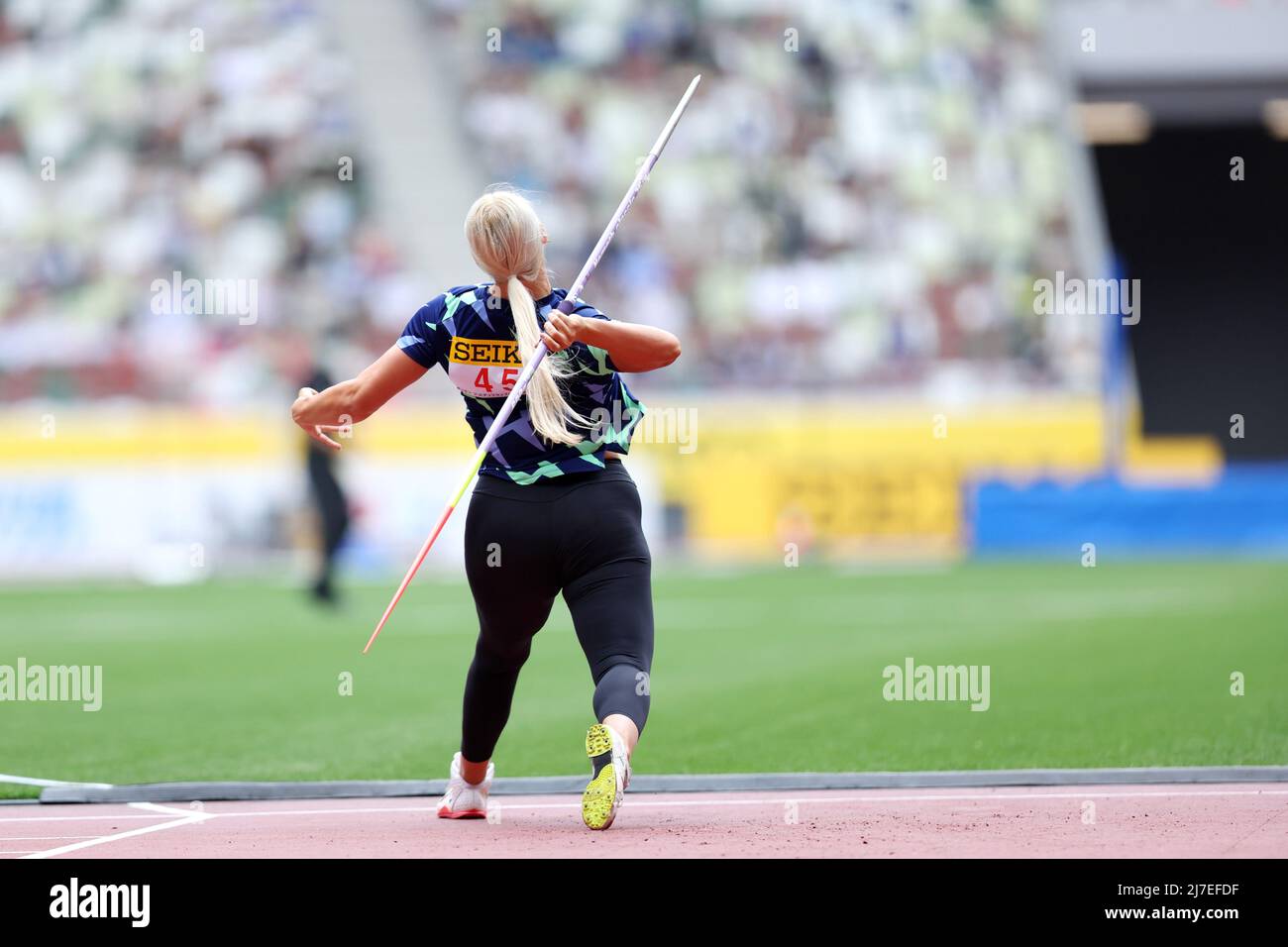 Lina Muze (LAT), MAY 8, 2022 - Athletics : World Athletics Continental ...