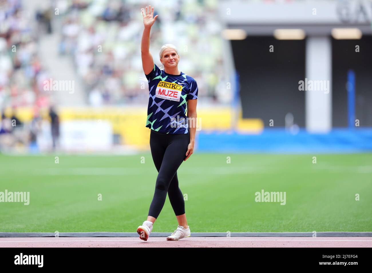 Lina Muze (LAT), MAY 8, 2022 - Athletics : World Athletics Continental ...