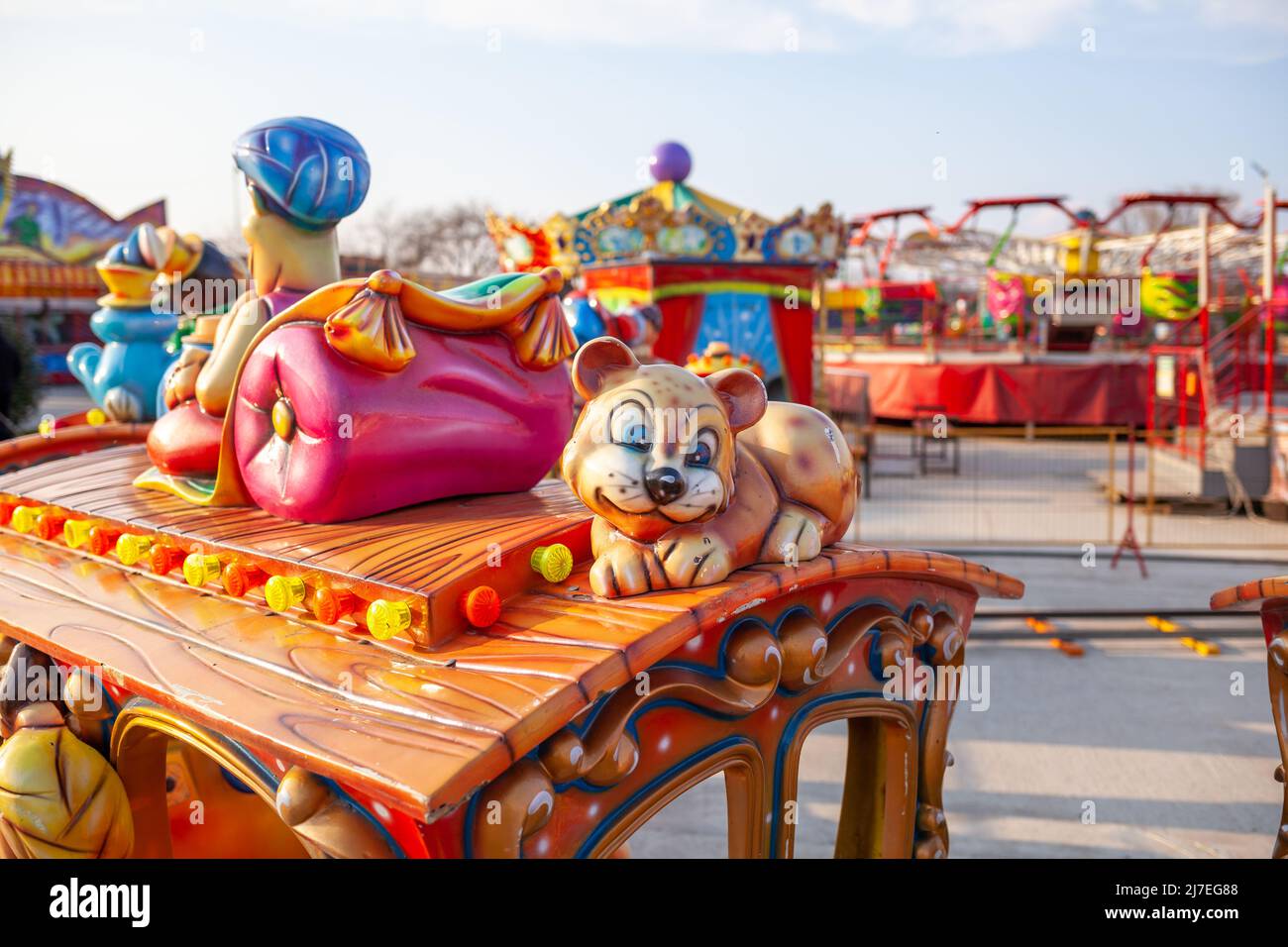 Carousel animals hi-res stock photography and images - Alamy