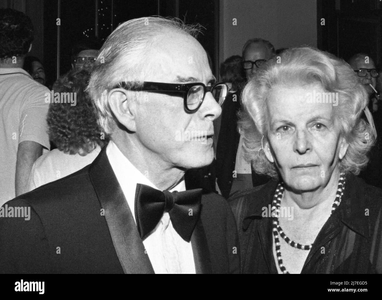 Harry Morgan and wife Eileen Morgan at the 33rd Annual Emmy Awards ...