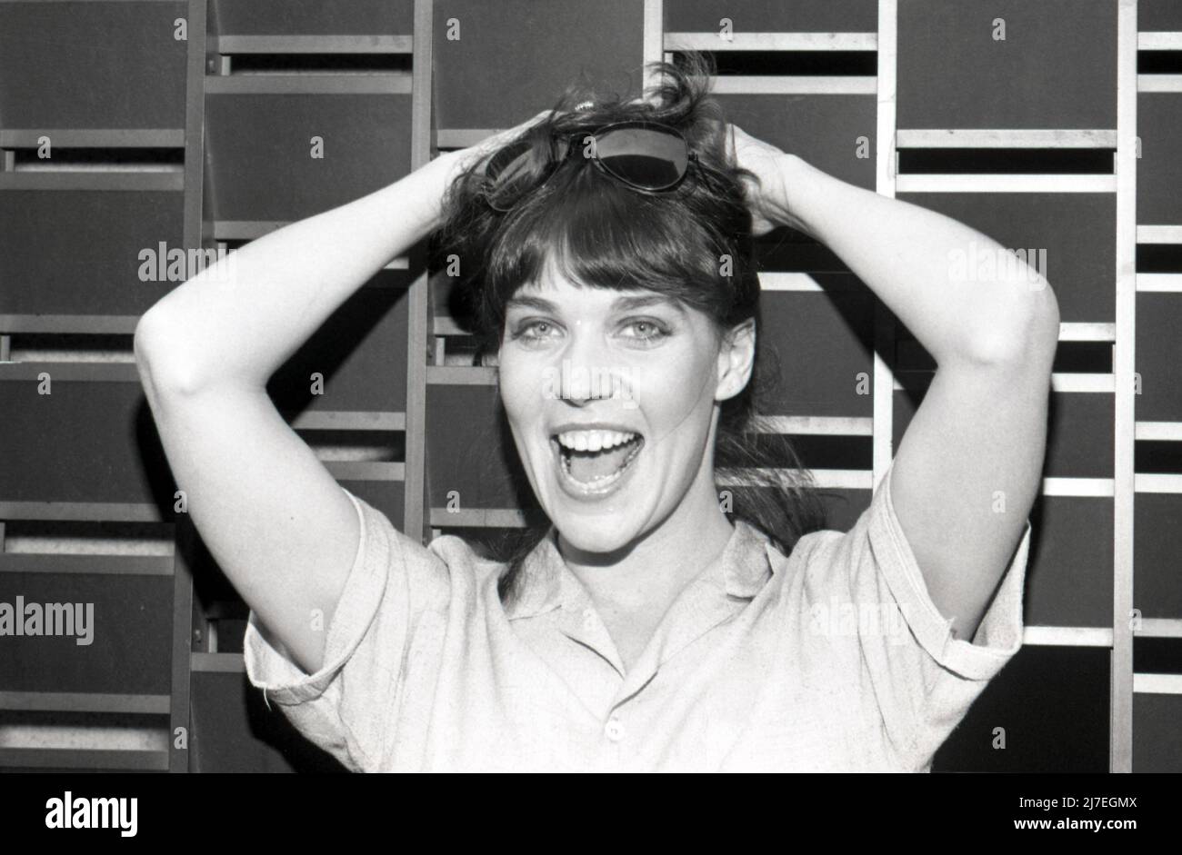 Meg Gallagher Circa 1980's Credit: Ralph Dominguez/MediaPunch Stock ...