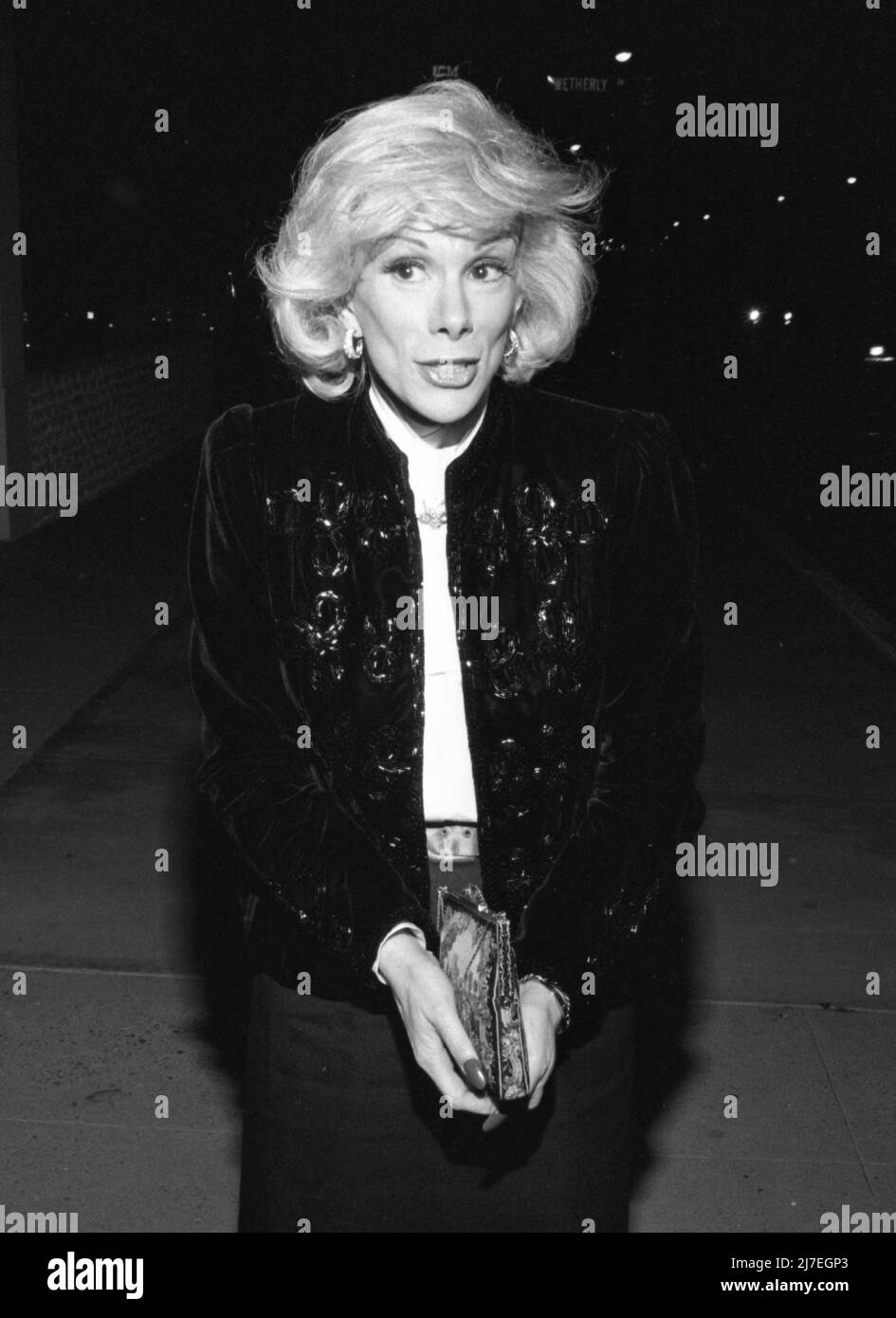 Joan Rivers Circa 1980's Credit: Ralph Dominguez/MediaPunch Stock Photo ...