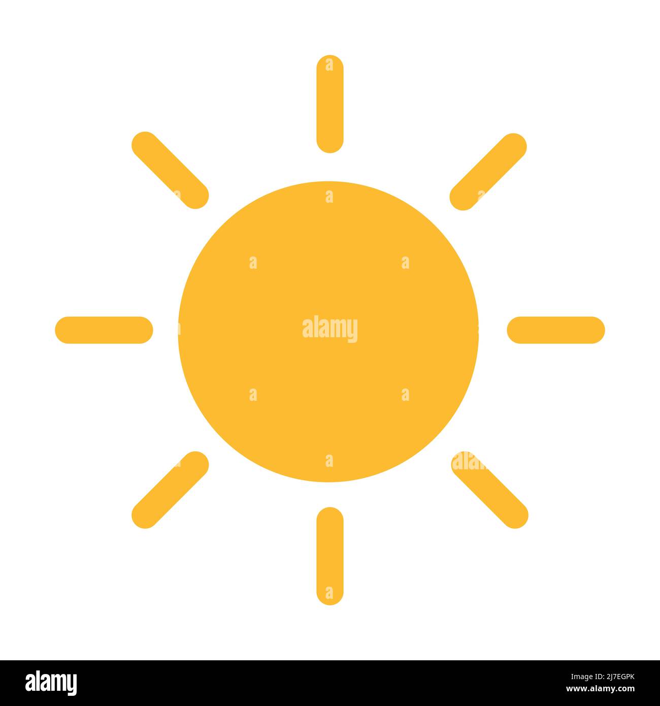 sun icon vector sunset concept for graphic design, logo, website ...