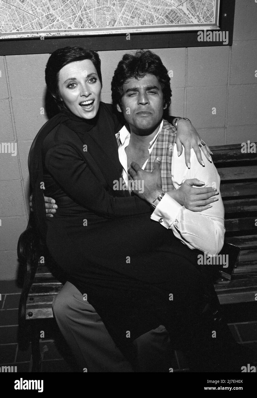 Erik Estrada and Beverly Sassoon at Ma Maison Restaurant in West ...