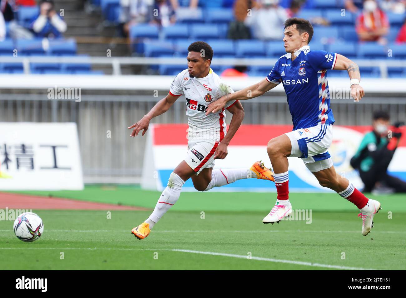 (L to R) Mateus Castro (Grampus), Eduardo (F. Marinos), MAY 7, 2022 ...
