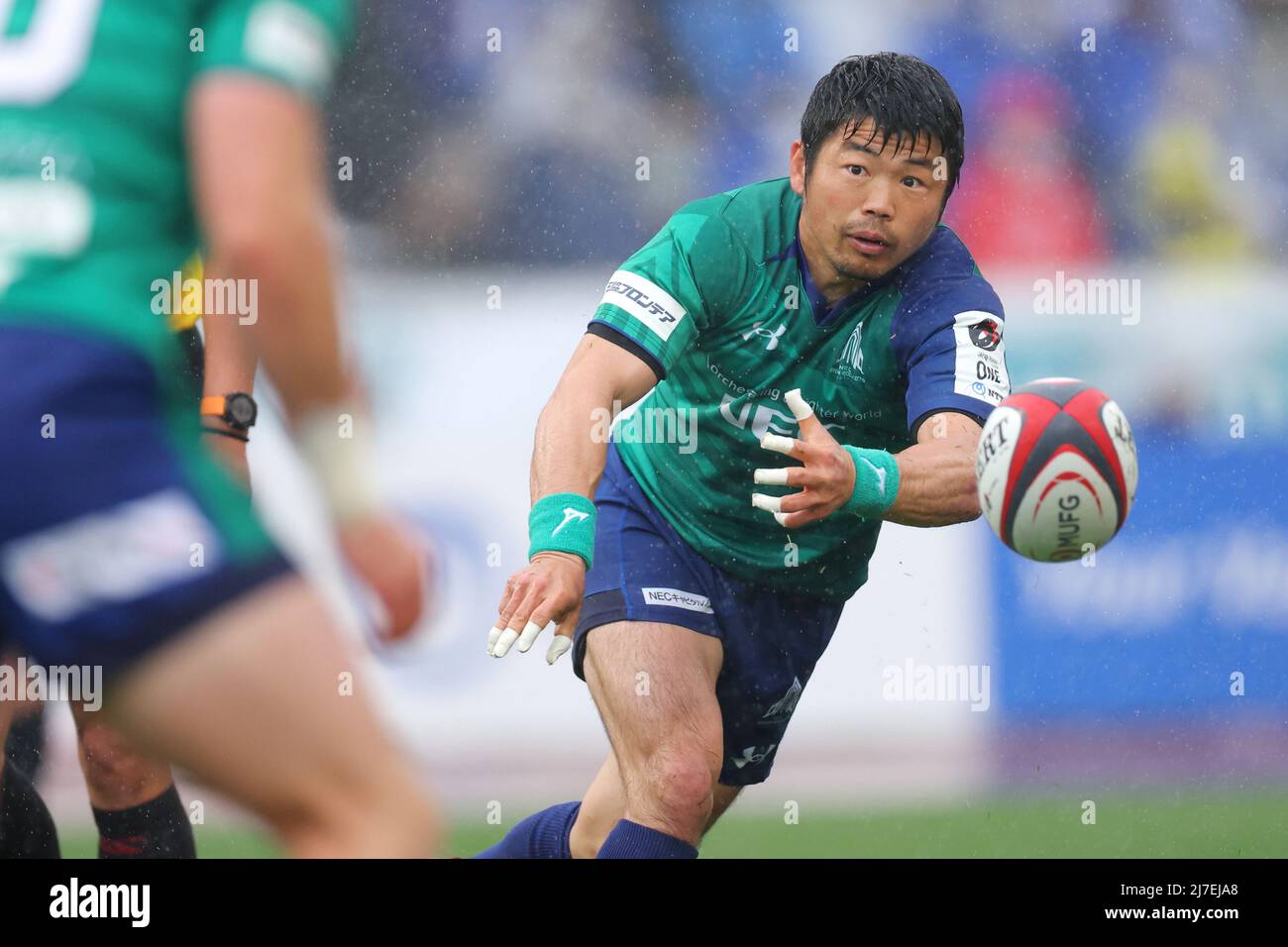 Fumiaki Tanaka (NEC), MAY 1, 2022 - Rugby : 2022 Japan Rugby League One ...