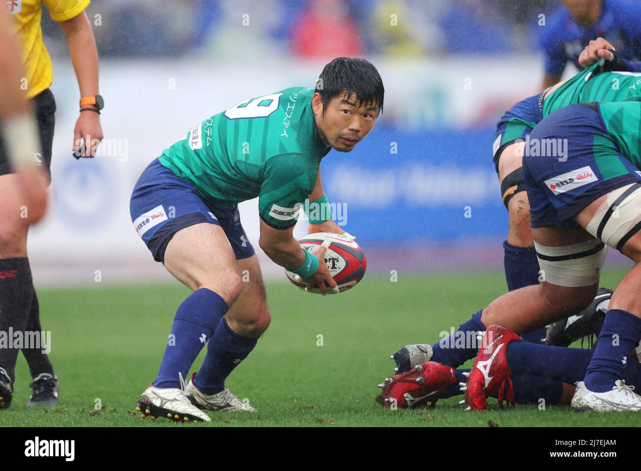 Fumiaki Tanaka (NEC), MAY 1, 2022 - Rugby : 2022 Japan Rugby League One ...