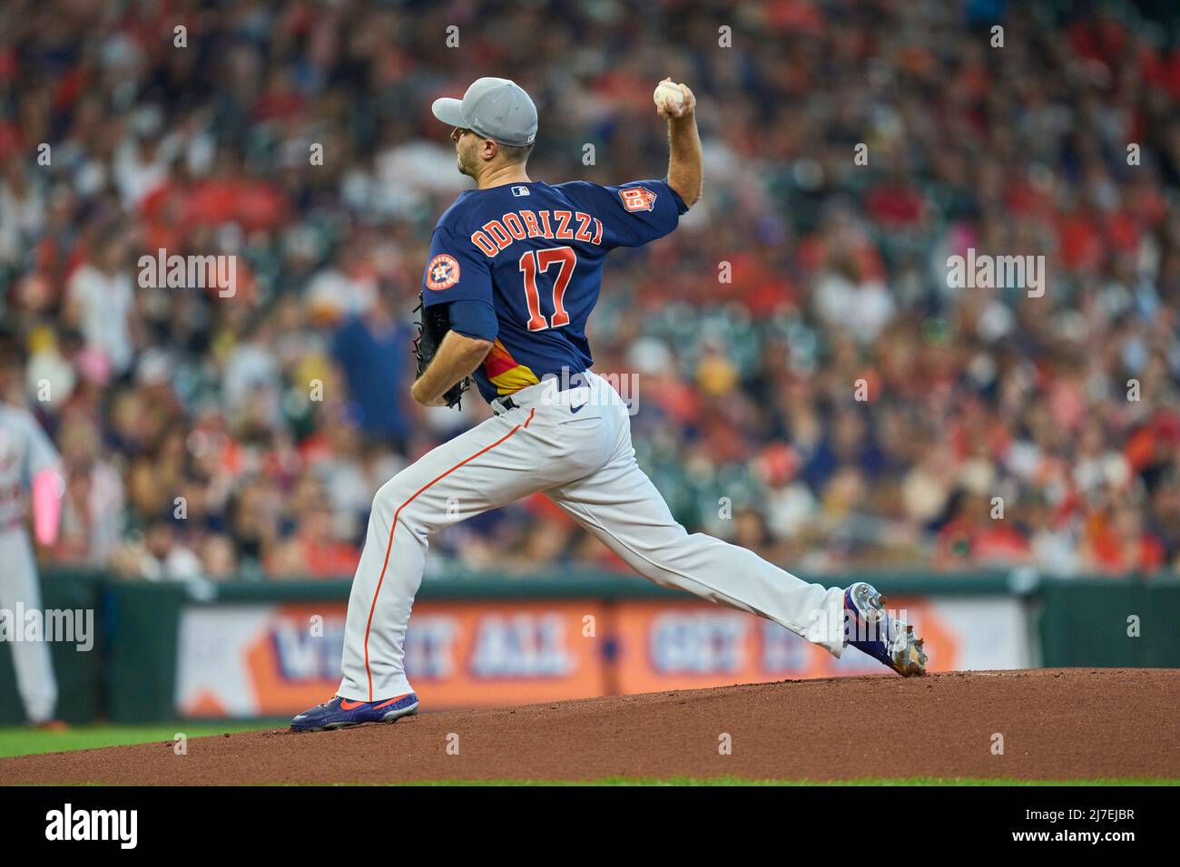 Houston Tx. 08/05/2022, May 8 2022: Houston pitcher Jake Odorizzi (17 ...