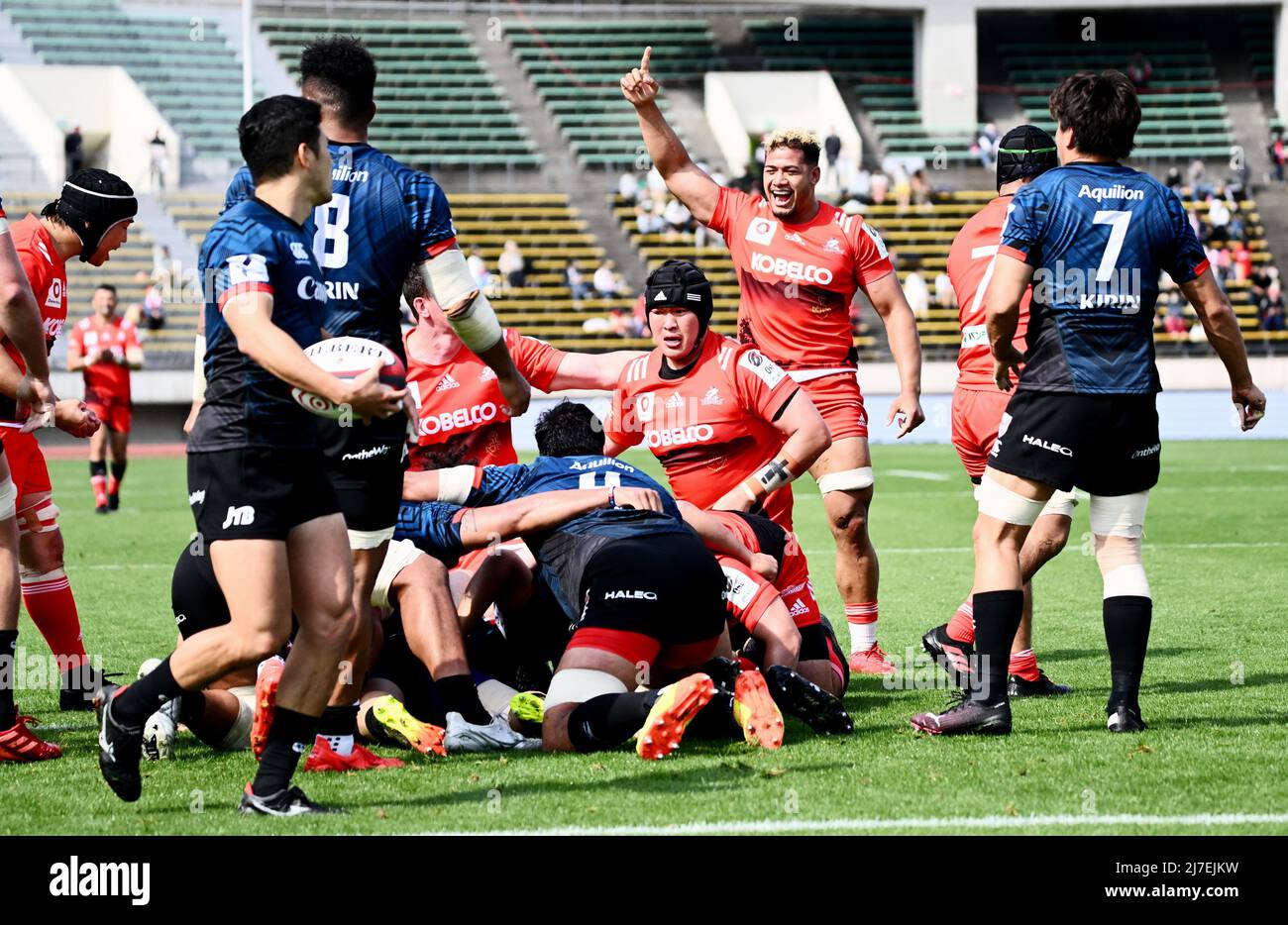 Ataata Moeakiola, MAY 1, 2022 - Rugby : 2022 Japan Rugby League One ...