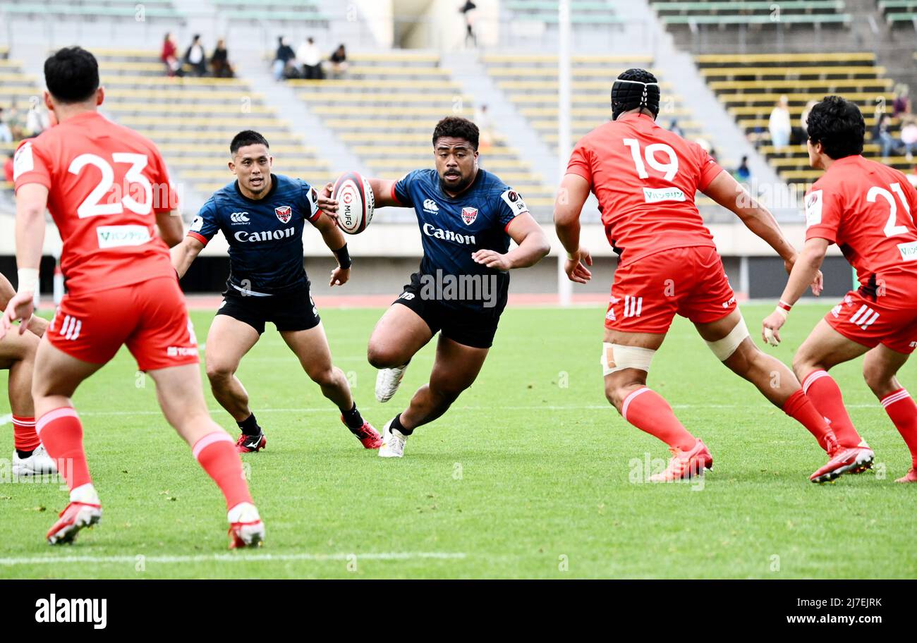Sione Halasili, MAY 1, 2022 - Rugby : 2022 Japan Rugby League One match ...