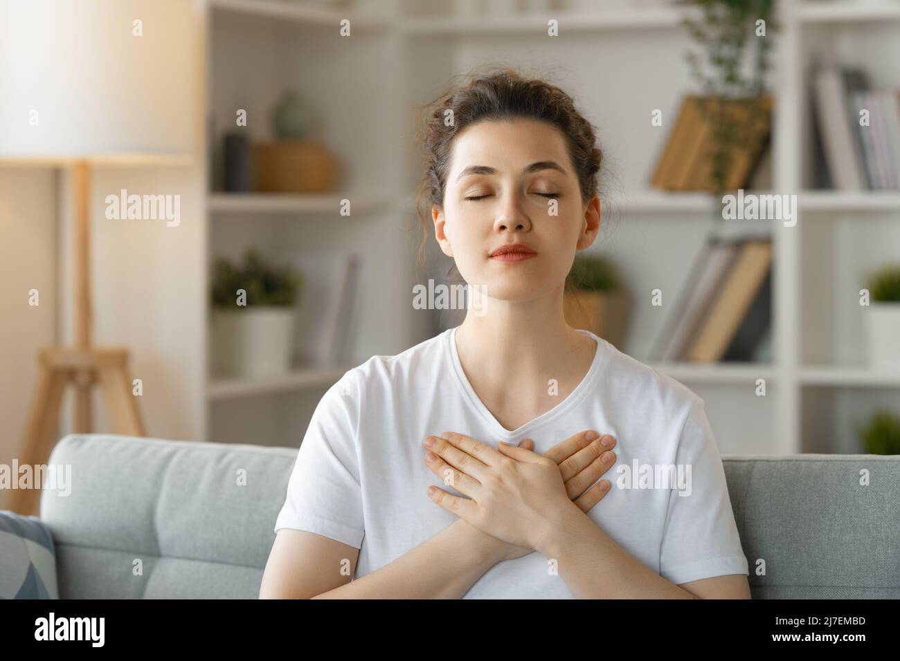 Feeling grateful hi-res stock photography and images - Alamy