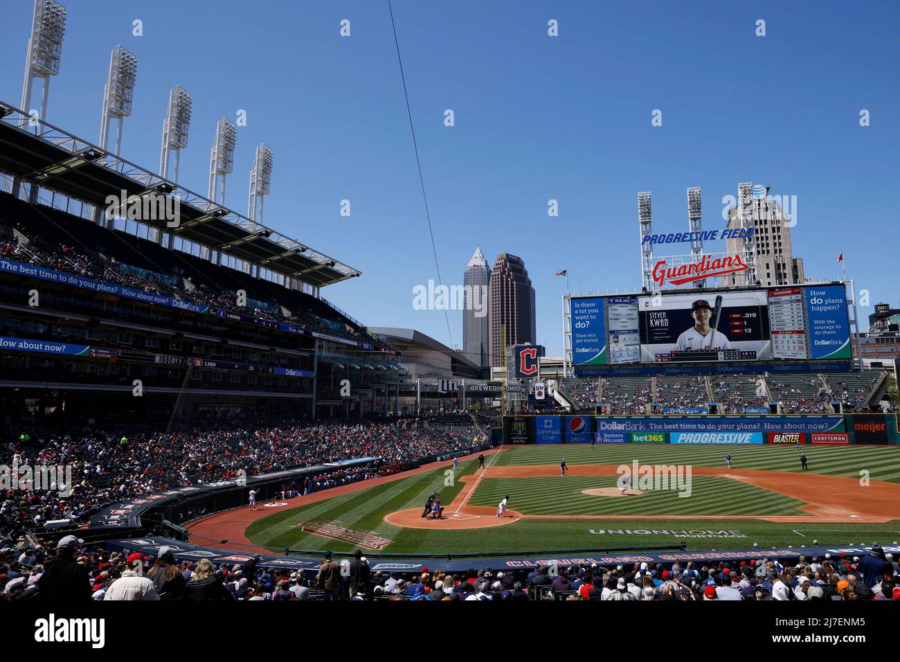 Guardians ballpark hi-res stock photography and images - Alamy