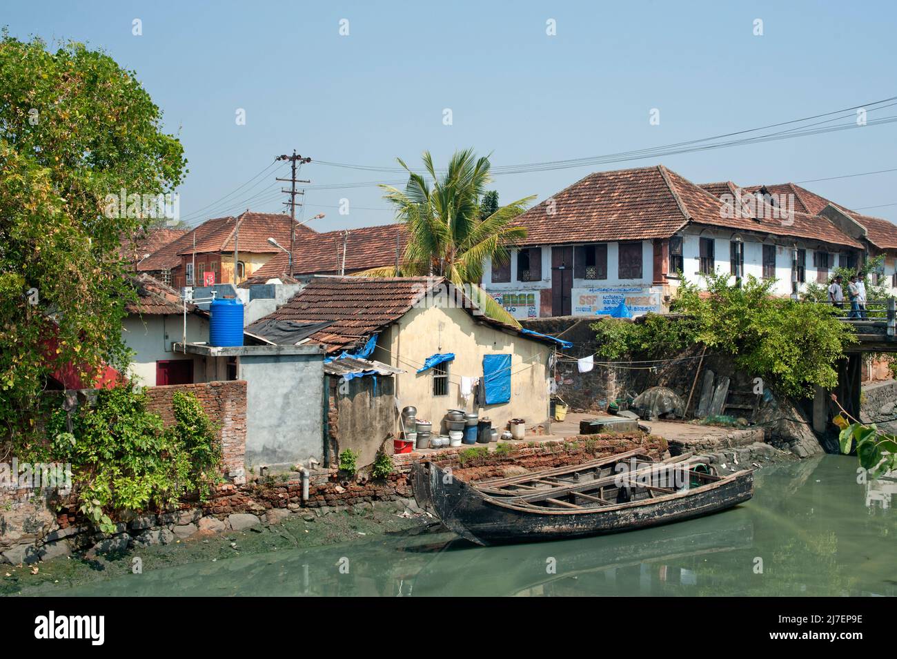 Fisherman village Mattancherry Kochi state Kerala India 02 04 2010 ...