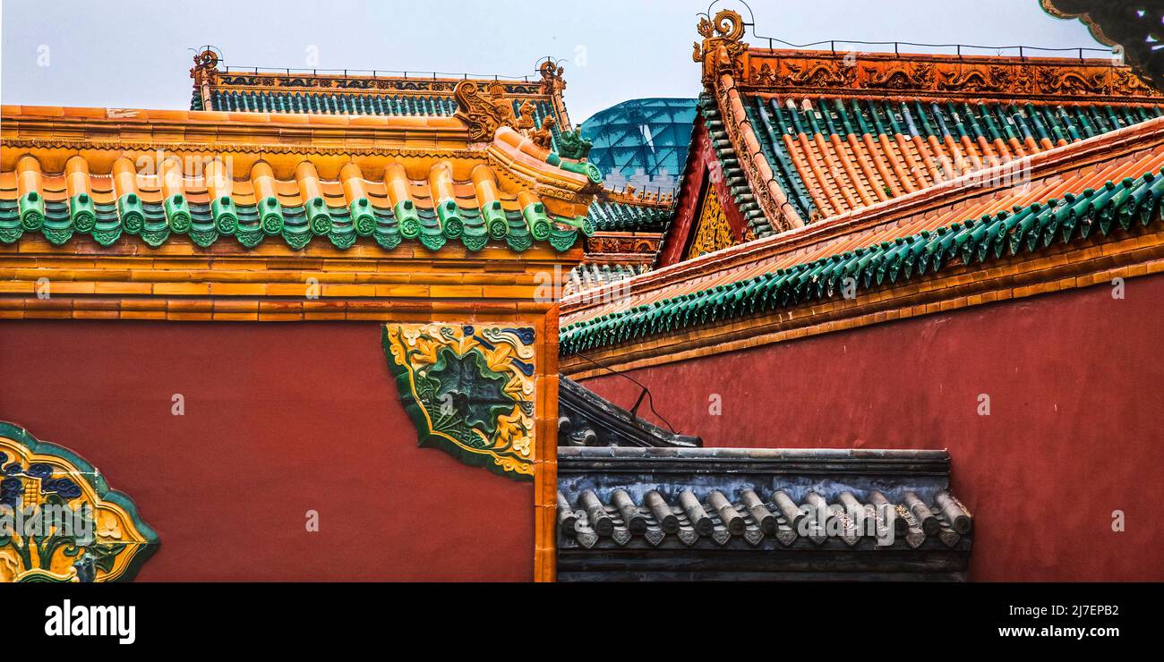 Red walls imperial palace hi-res stock photography and images - Alamy