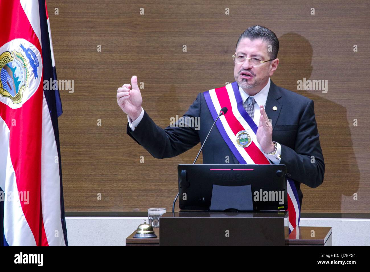 Costa rica vice president hi-res stock photography and images - Alamy