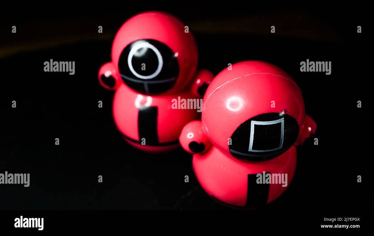 Squid game doll hi-res stock photography and images - Alamy