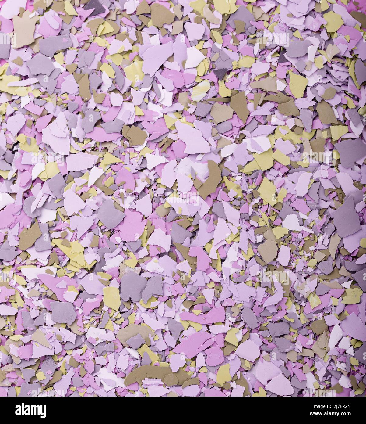 Colorful concrete chips for making terrazzo Stock Photo - Alamy