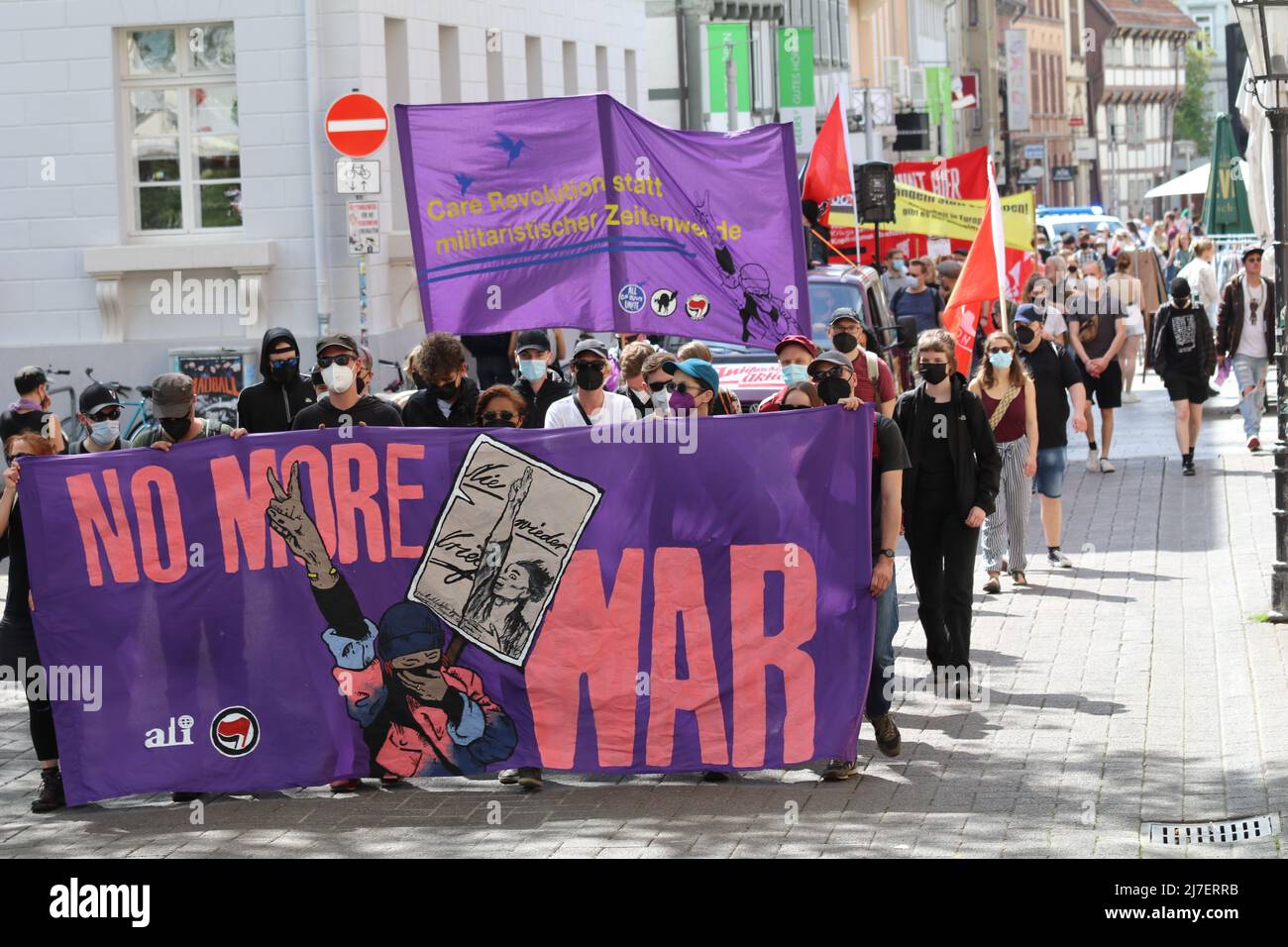 Demonstrations by various political groups and organizations in ...