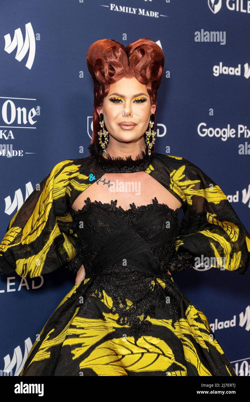 Trinity The Tuck attends 33rd Annual GLAAD Media Awards at Hilton ...