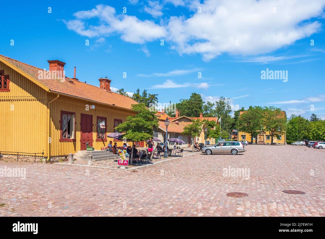 At the fortress square here is a car hi-res stock photography and ...