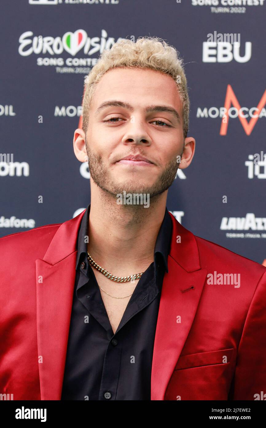 Turin, Italy, 08/05/2022, Malik Harris for Germany attends the opening ...