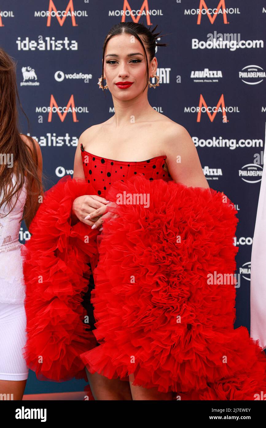 Turin, Italy, 08/05/2022, Chanel for Spain attends the opening ceremony ...