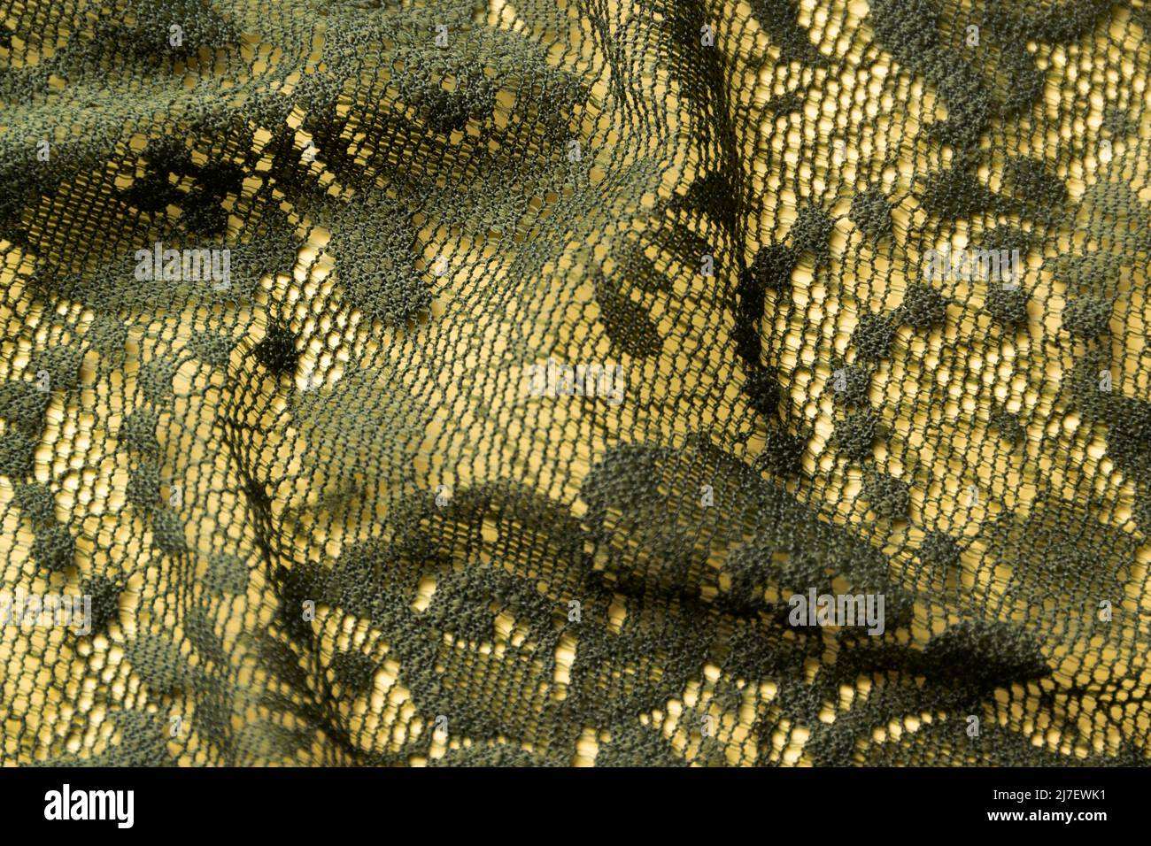 Old fashion green lace cloth, embroidery textile background Stock Photo ...