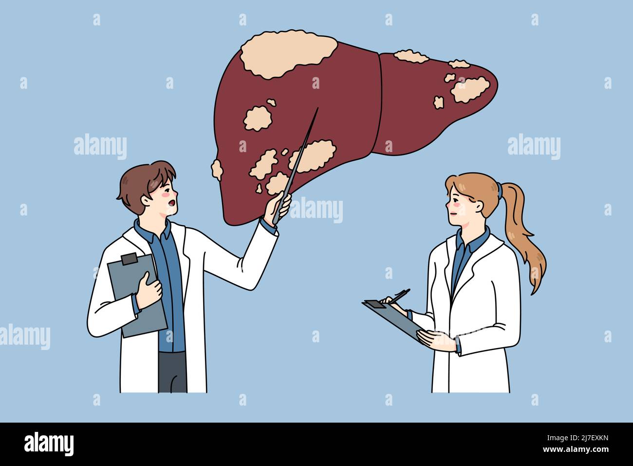 Diverse doctor and patient Stock Vector Images - Alamy