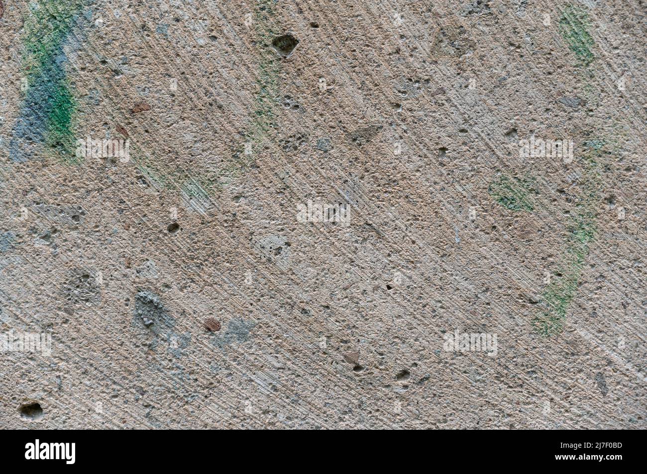 Stone texture. Detailed shot of sawn stone. Circular saw marks on the ...