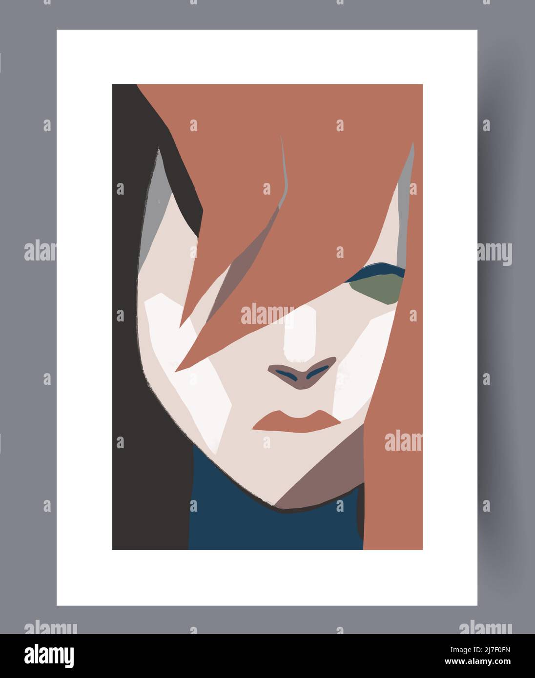 Scandinavian modern print background Stock Vector Images - Alamy