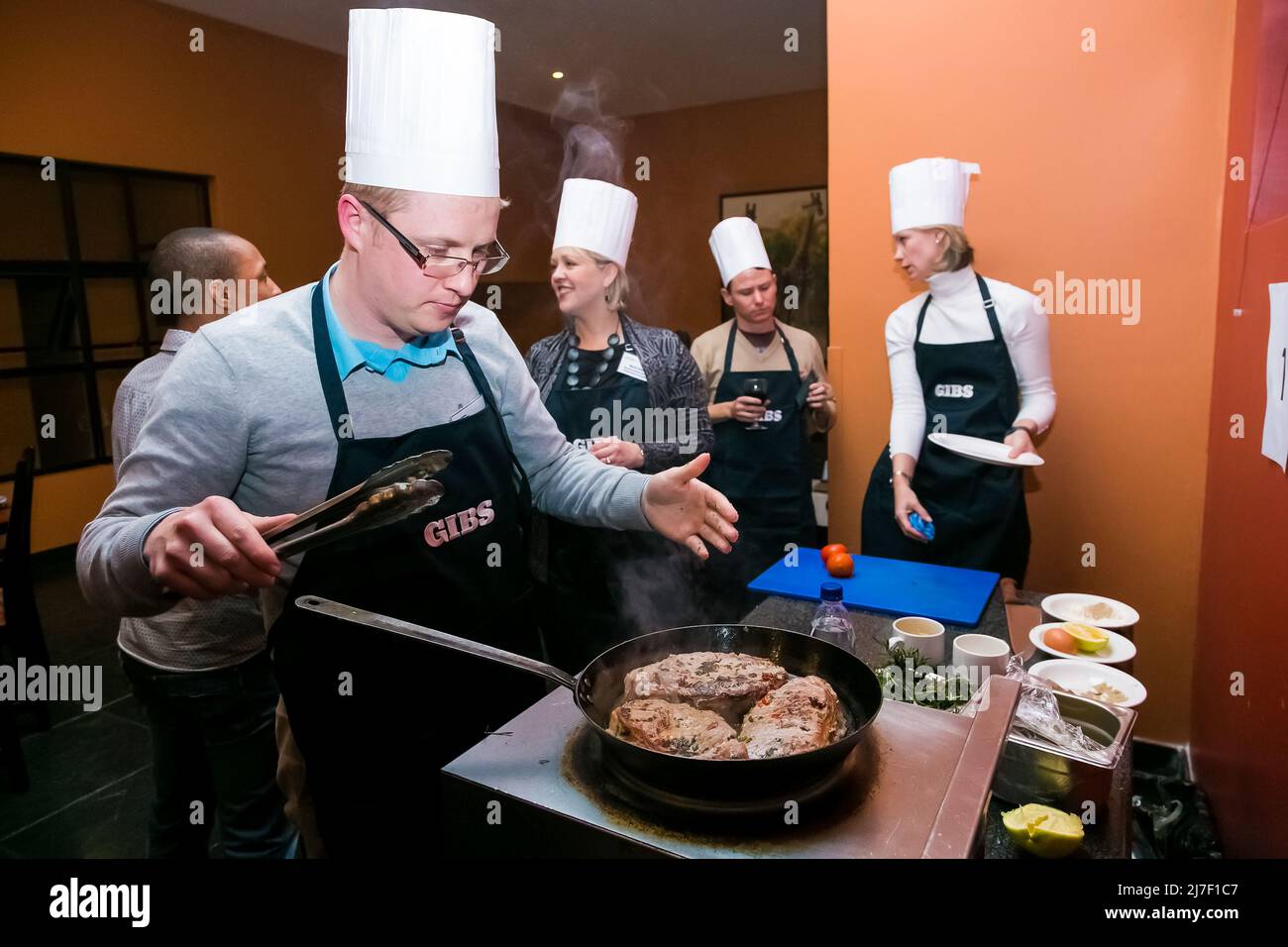 Johannesburg, south Africa - August 31, 2014: Diverse people at team ...