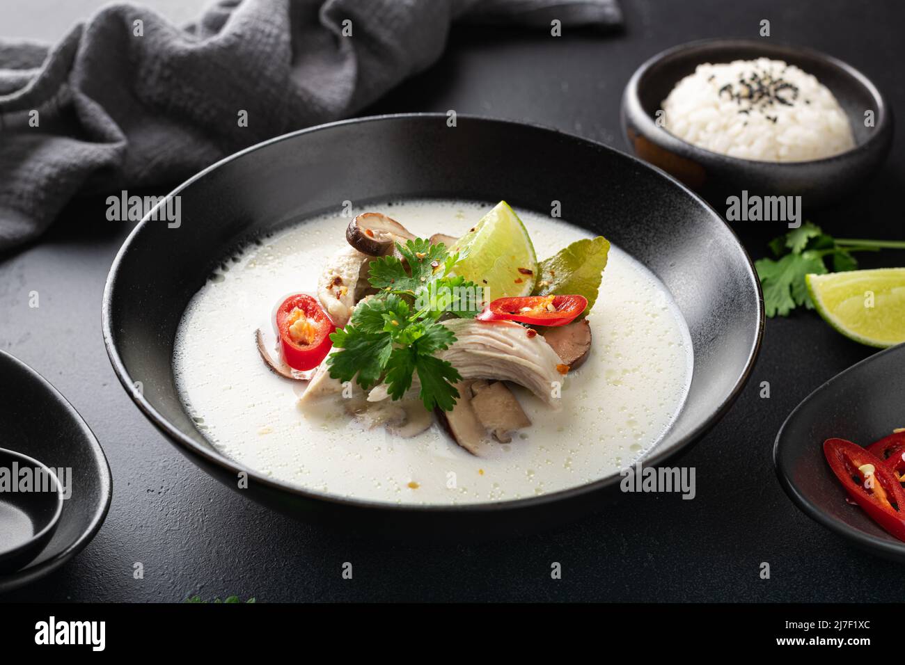 Tom Kha Gai Stock Photo - Alamy