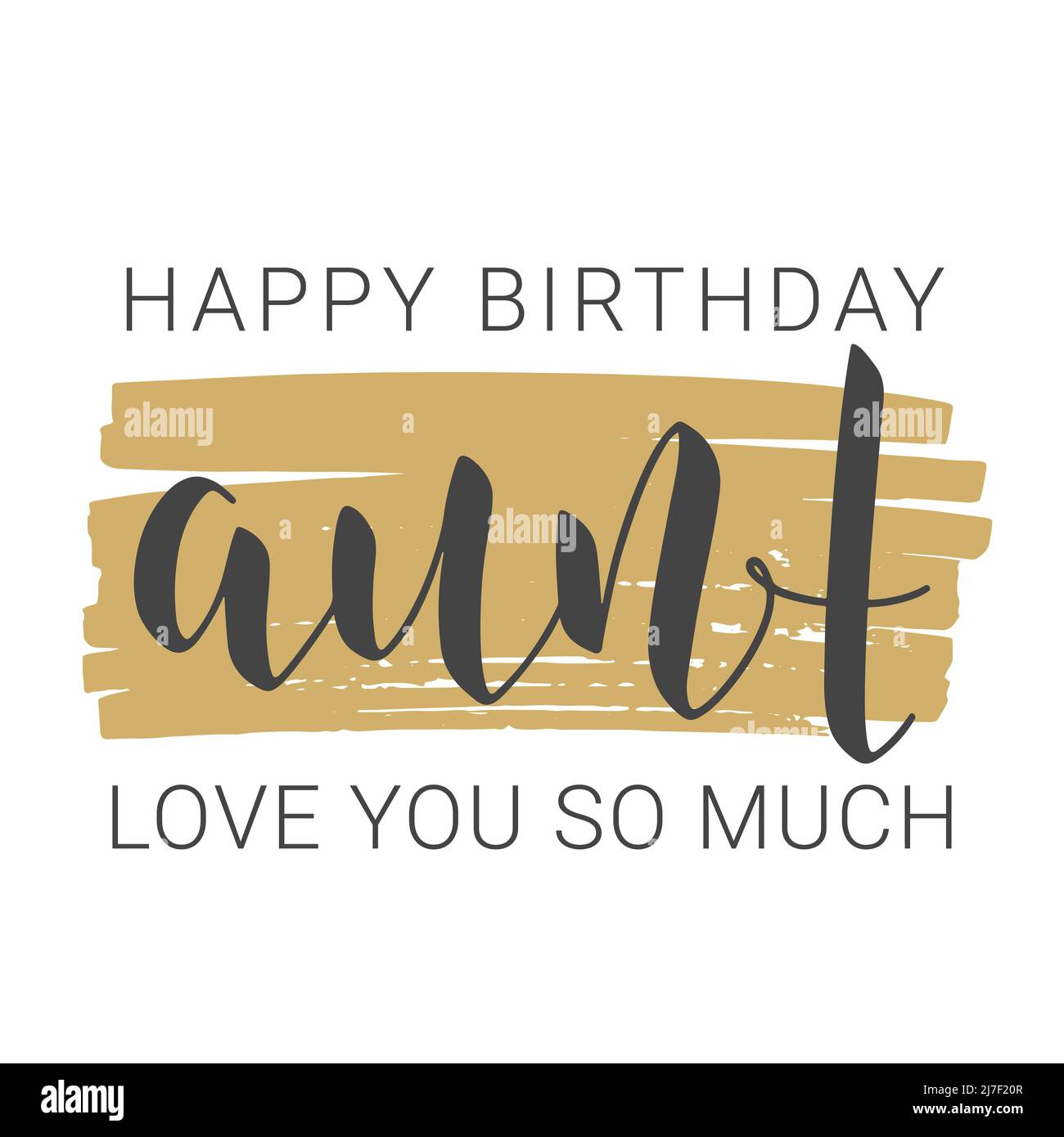 Happy birthday aunt hi-res stock photography and images - Alamy