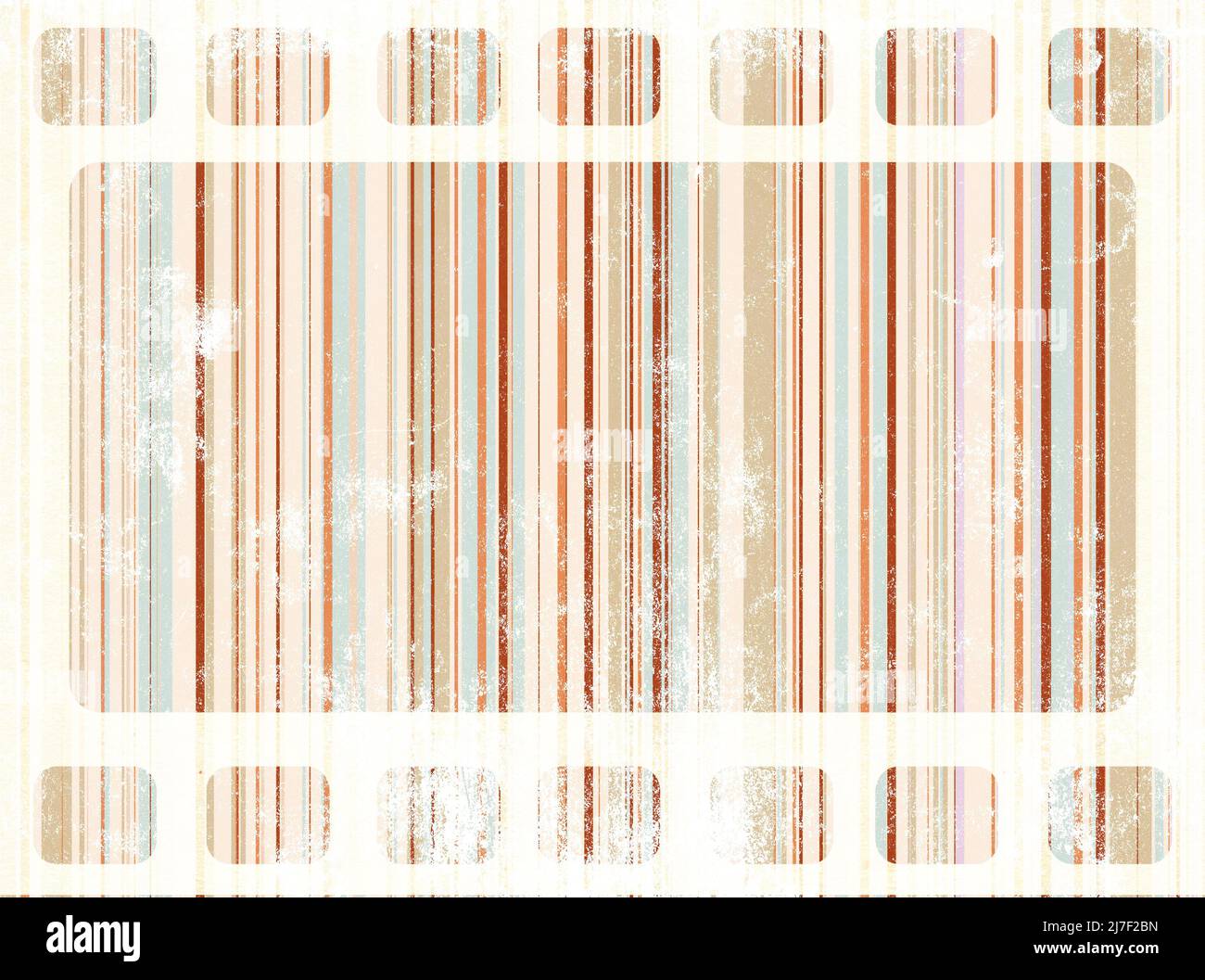 Grunge horizontal or vertical background with retro filmstrip frame and ...