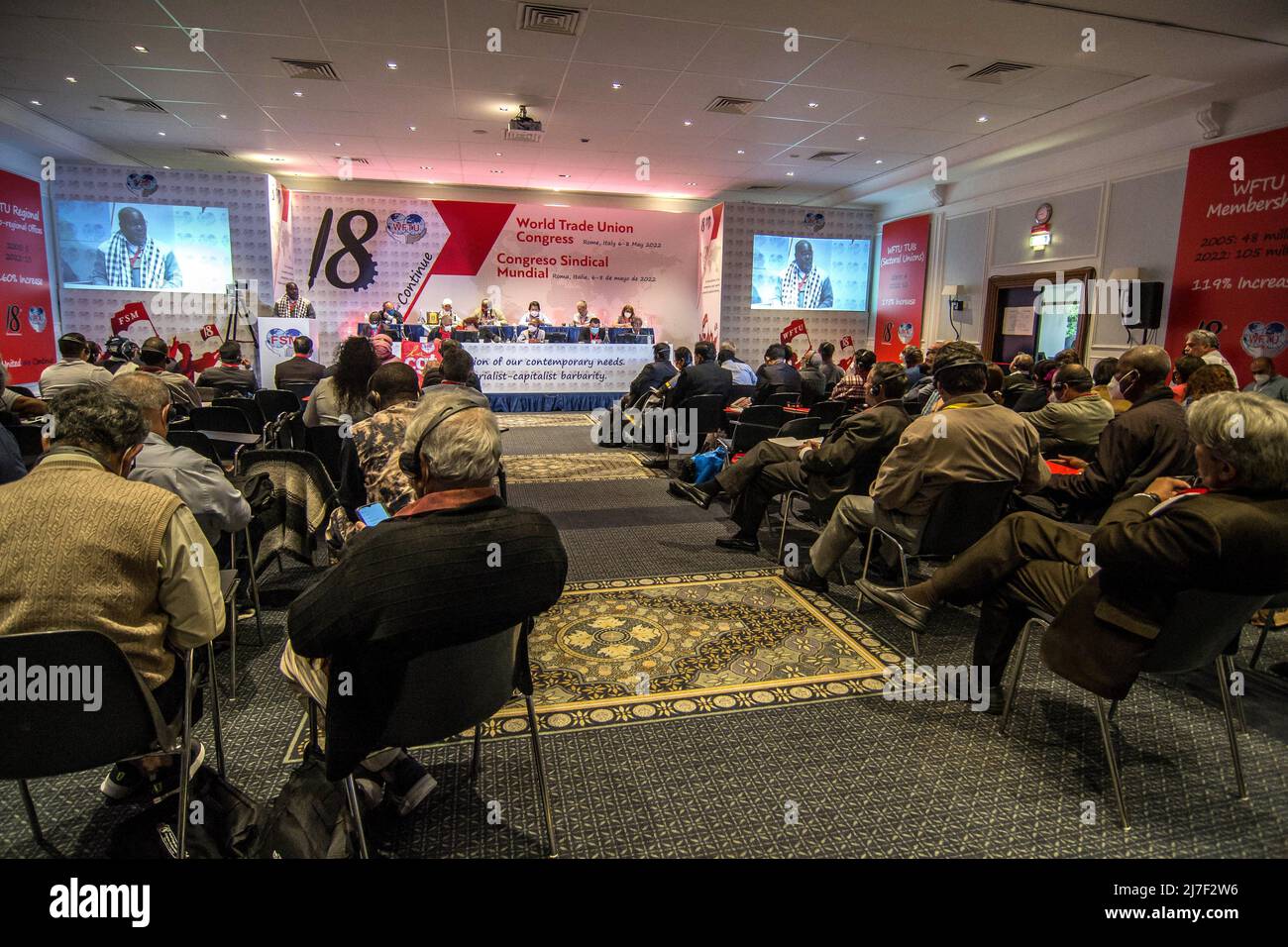 World trade union federation fsm hi-res stock photography and images ...