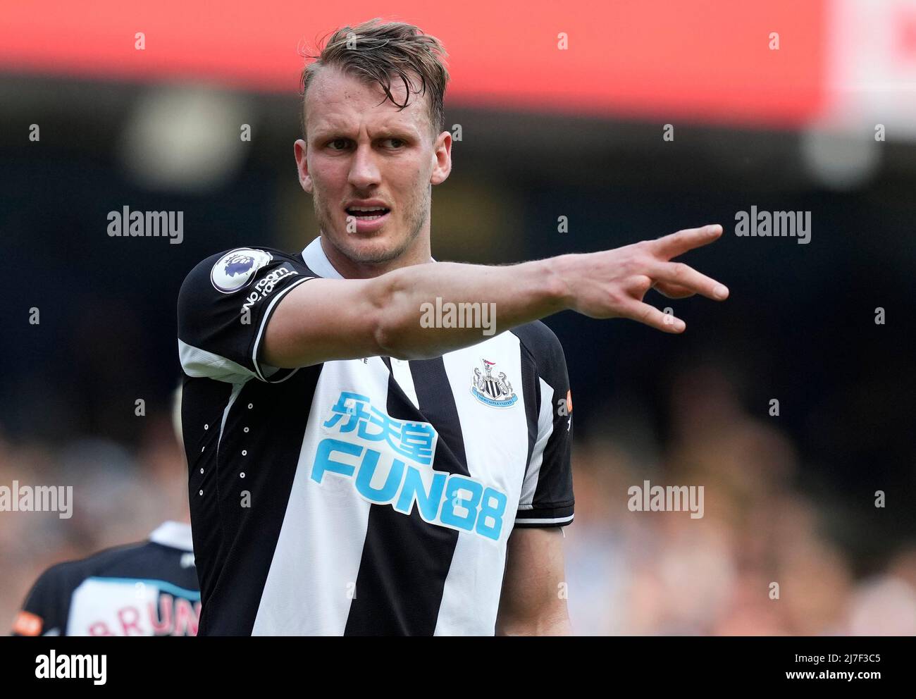 Manchester, England, 8th May 2022. Dan Burn of Newcastle United during ...