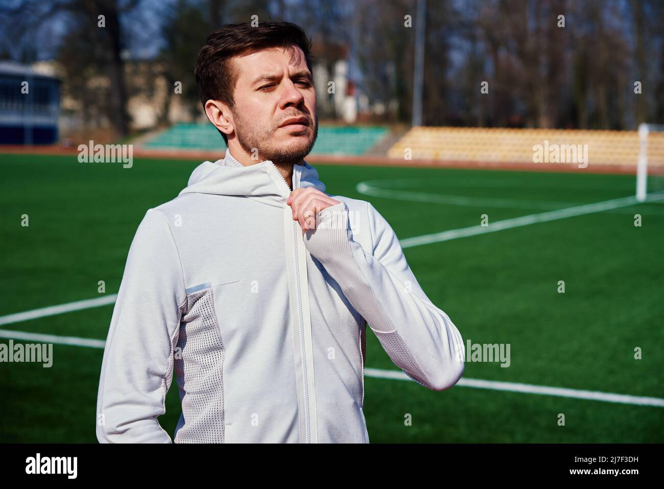 Man stadium exercise hi-res stock photography and images - Alamy