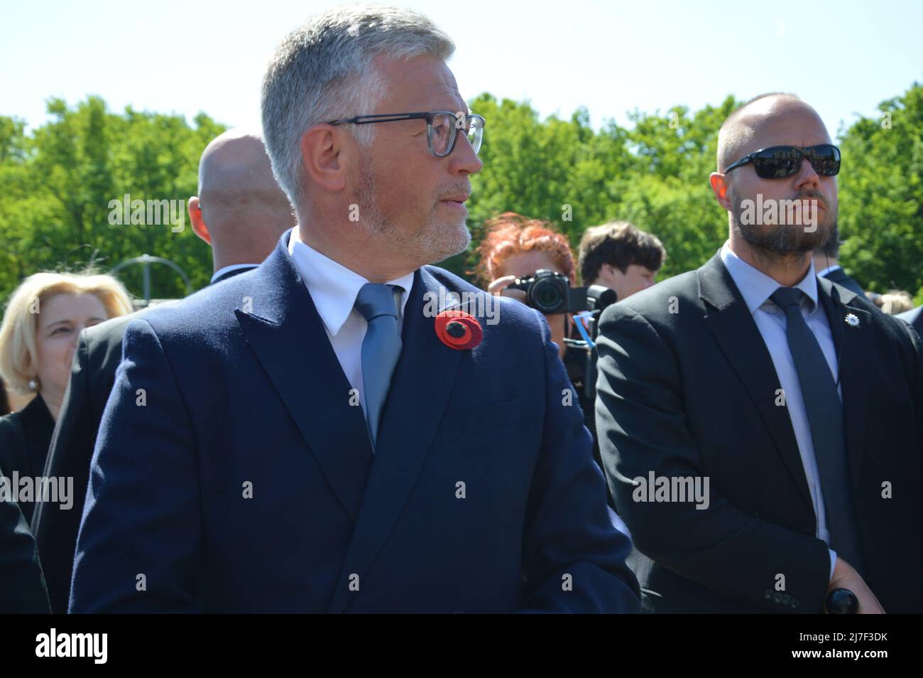 Ambassador of Ukraine to Germany Andrij Melnyk and his wife Switlana ...