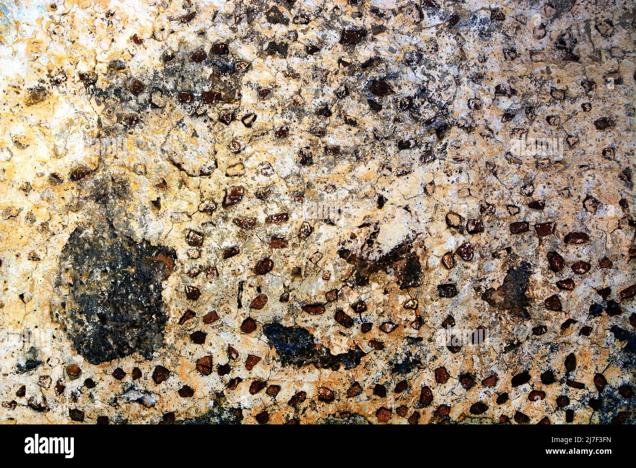 Old bricks wall pattern. Medieval stone wall. Background, texture Stock ...