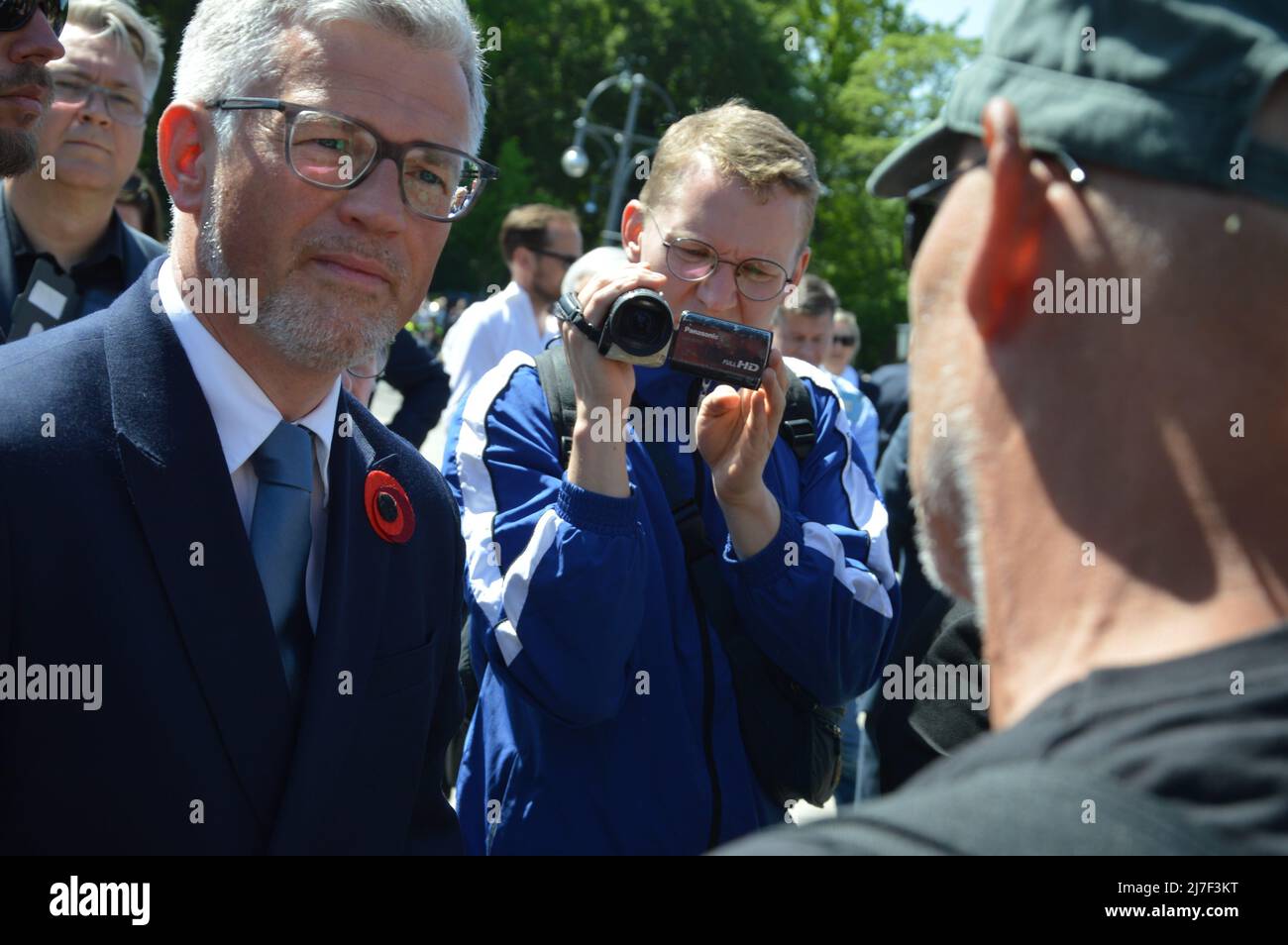 Ambassador of Ukraine to Germany Andrij Melnyk and his wife Switlana ...