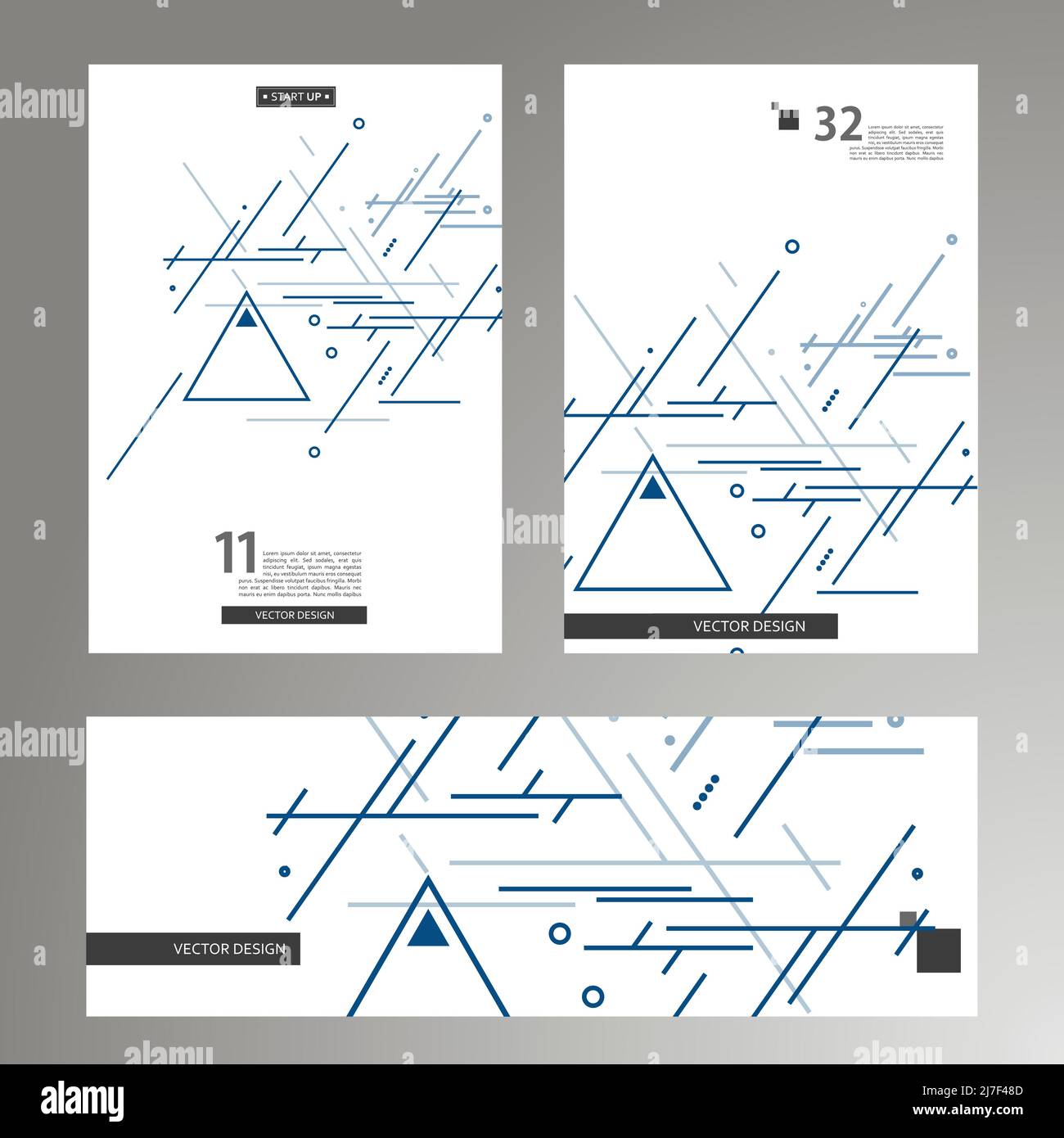 Geometric pattern background. Vector abstract lines and triangles ...
