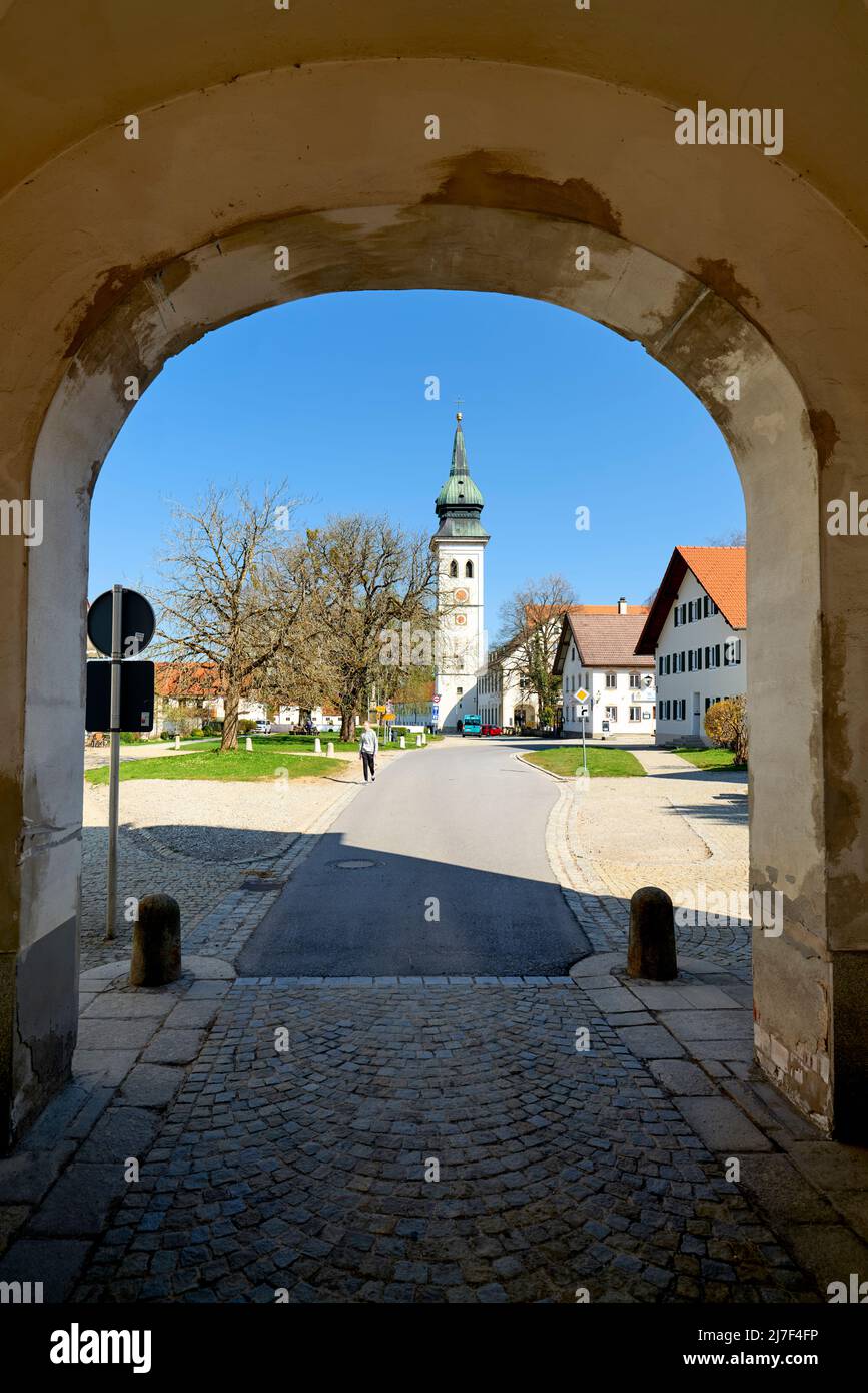 Hacienda and church hi-res stock photography and images - Alamy