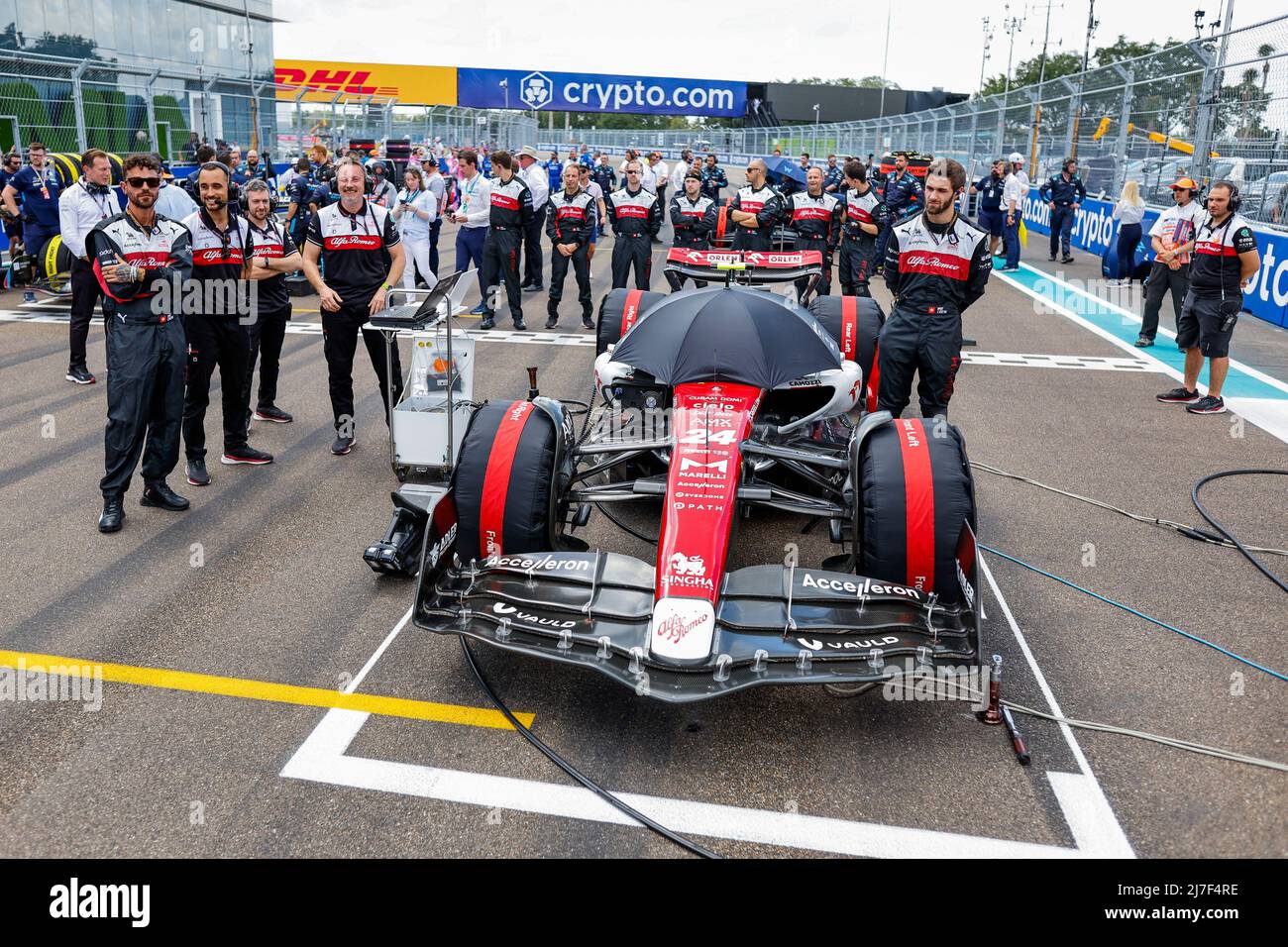 Alfa Romeo F1 Team ORLEN, F1 Grand Prix of Miami at Miami International ...