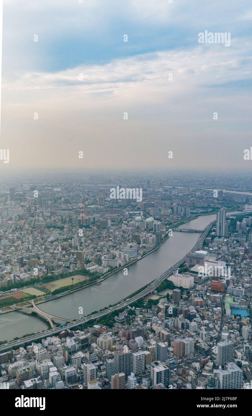 Top view buildings in tokyo city, japan Stock Photo - Alamy