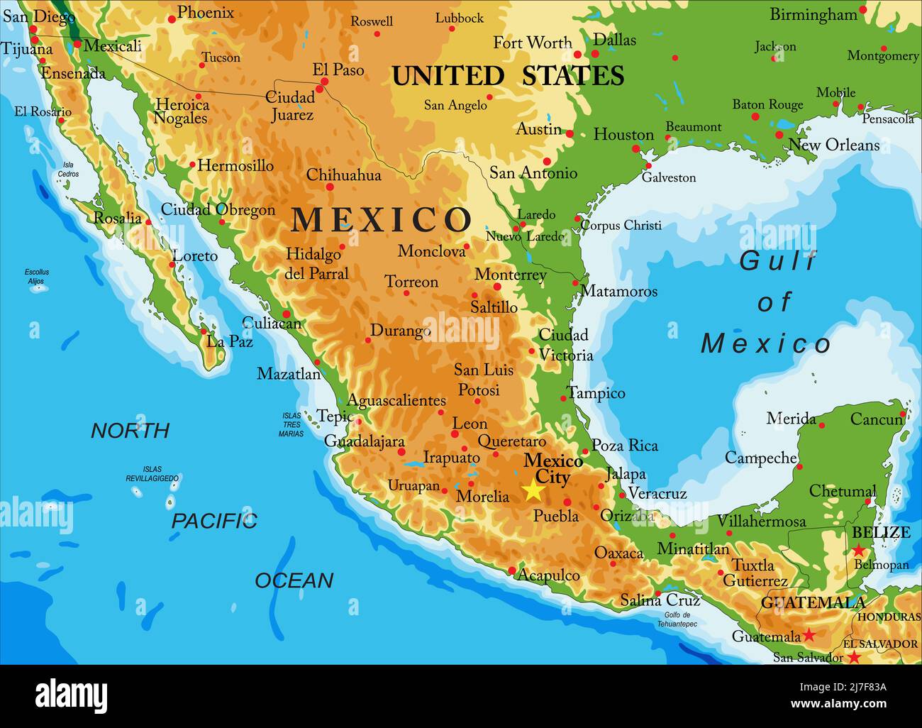 Map of tijuana High Resolution Stock Photography and Images - Alamy