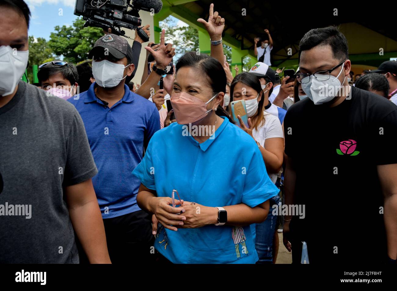 Presidential candidate vice president leni robredo hi-res stock ...