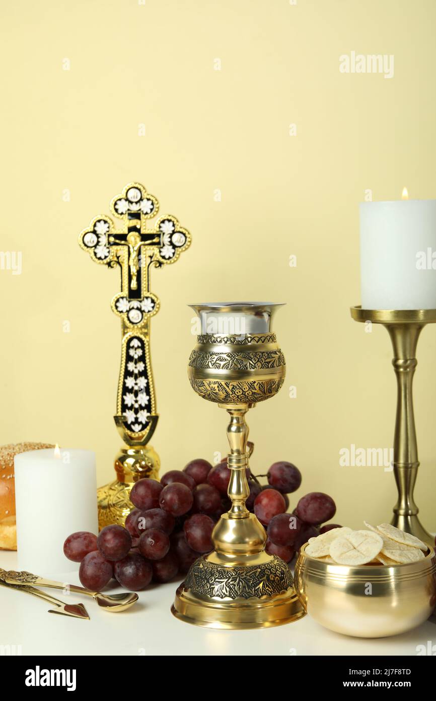 First holy communion accessories hi-res stock photography and images ...