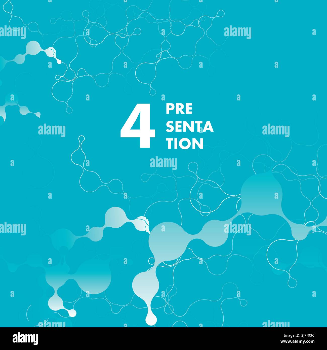 Vector abstract background with gradient circles. Connect circles design Stock Vector Image ...