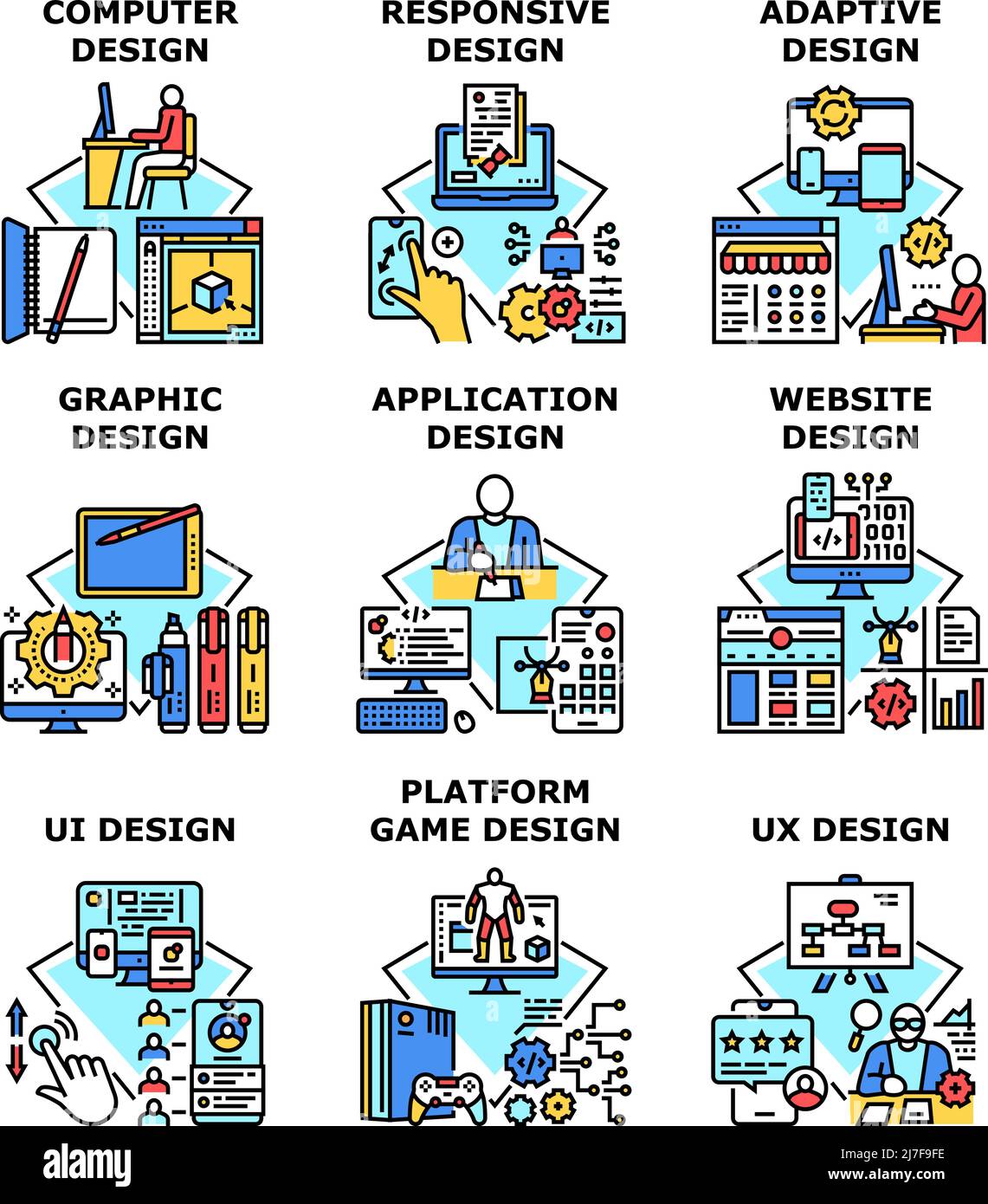 Inspiration business responsive Stock Vector Images - Alamy