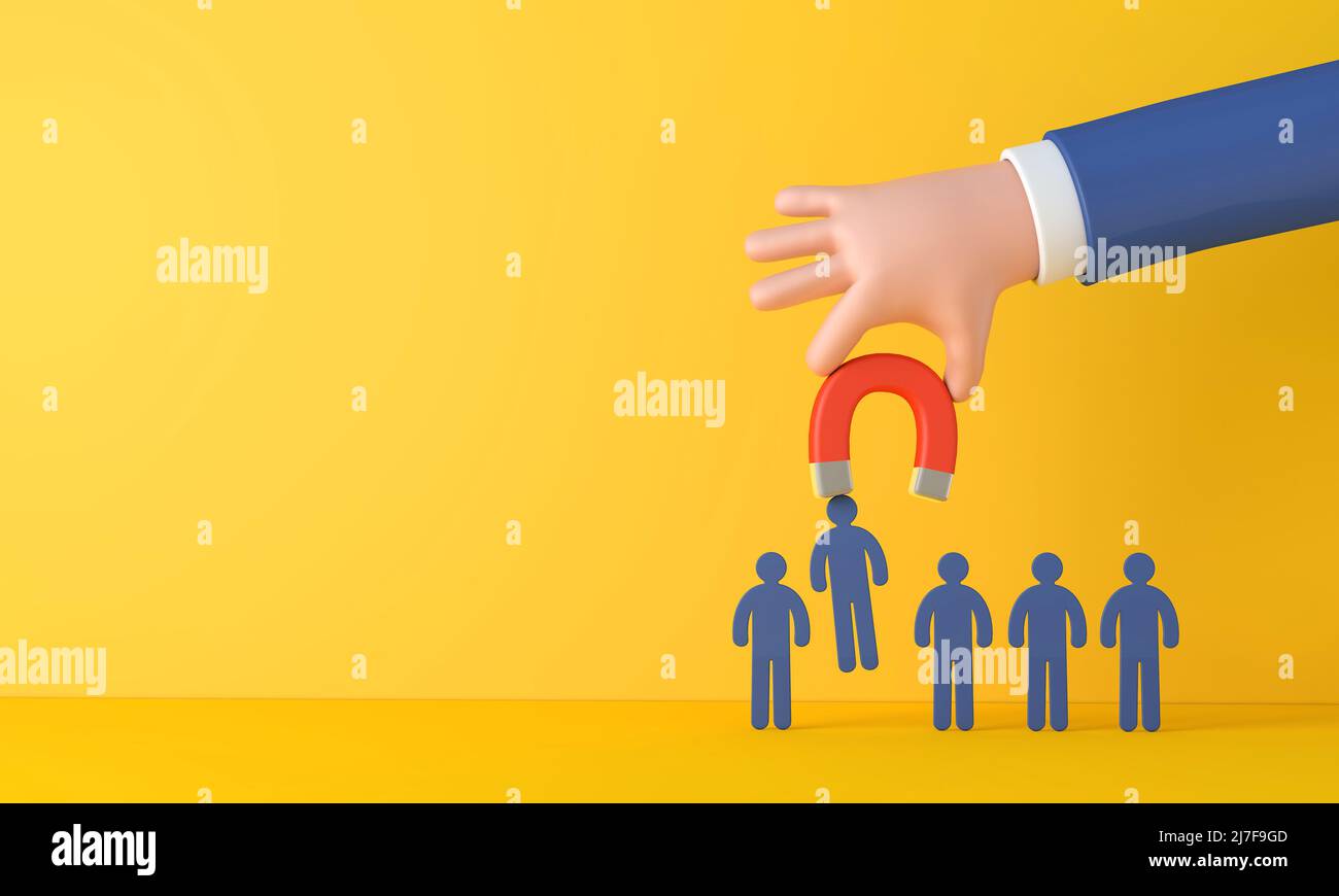 Magnet attracting people hi-res stock photography and images - Alamy